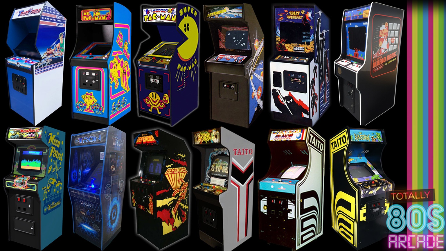 1980s-classic-arcade-game-rentals | Miami Arcade Game Rentals